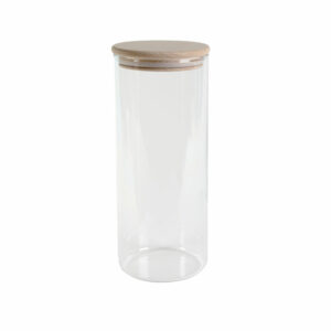 Bocaux en verre et bouchon bois > AH TABLE